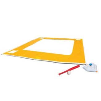 Banzai Home Run Splash Baseball Racing Slide, Bat, Inflatable Home ...