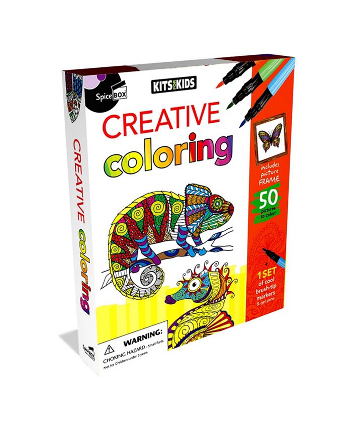 Spicebox Kits For Kids Creative Coloring Crafts School Supplies - Macy's