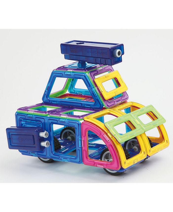 Magformers Transform 54 Piece Magnetic Construction Set - Macy's