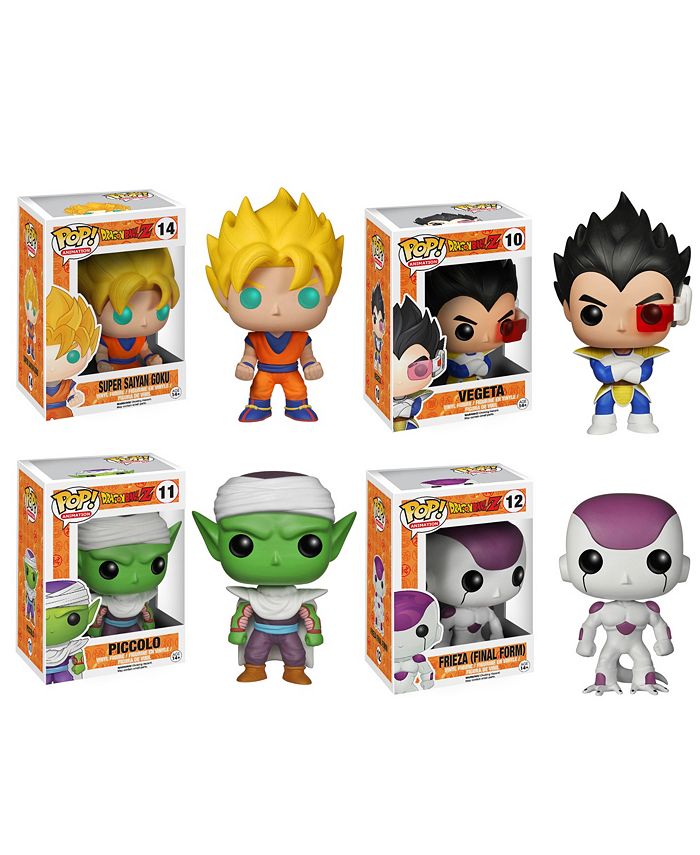 Funko Dragonball Z Pop Anime Vinyl Collectors Set, Super Saiyan Goku ...
