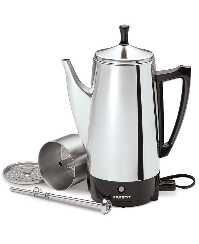 Presto 2 to 12-Cup Stainless Steel Percolator - Macy's