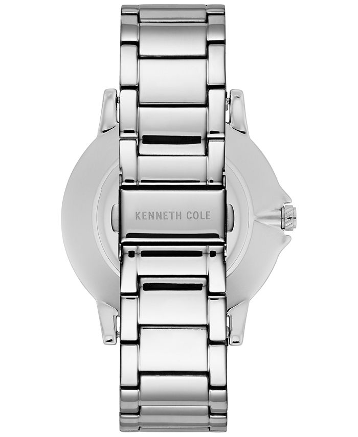 Kenneth Cole New York Men's Diamond Accent Stainless Steel Bracelet ...