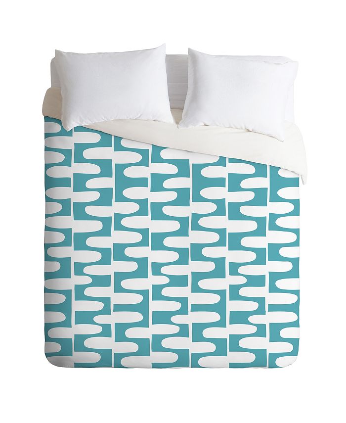 Deny Designs Heather Dutton Hopscotch Pond Queen Duvet Set - Macy's