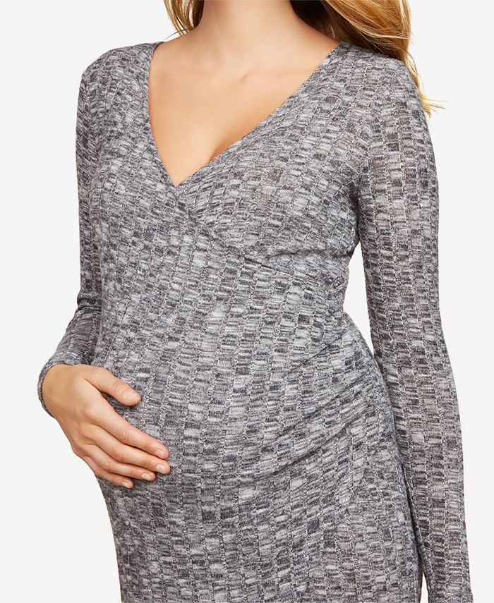 Jessica Simpson Maternity Wrap Dress - Macy's
