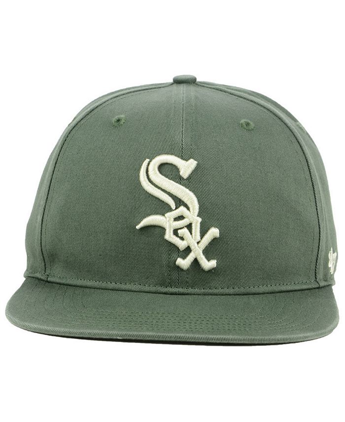 '47 Brand Chicago White Sox Moss Snapback Cap - Macy's