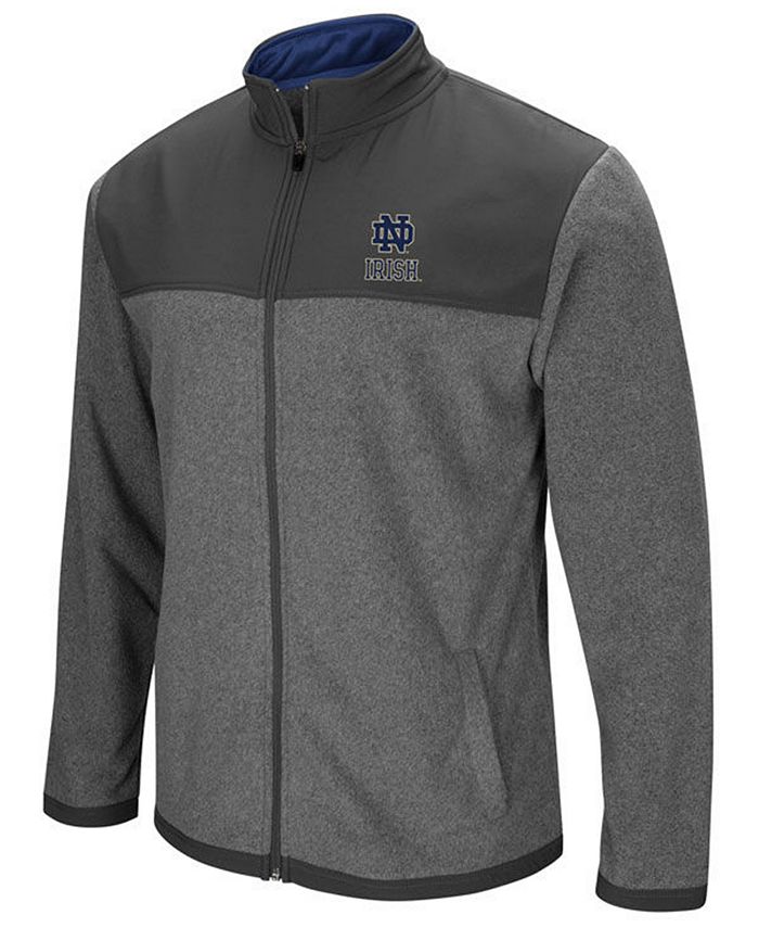 Colosseum Men's Notre Dame Fighting Irish Full-Zip Fleece Jacket - Macy's