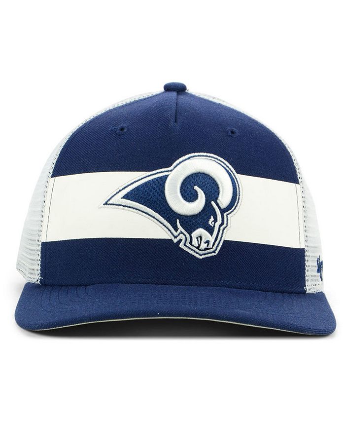 '47 Brand Los Angeles Rams Team Stripe MVP Cap - Macy's