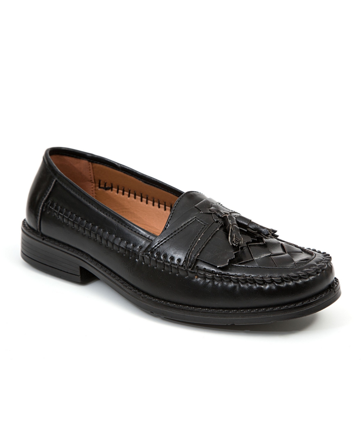 Deer Stags Mens Herman Tassel Loafer - Jet Black
