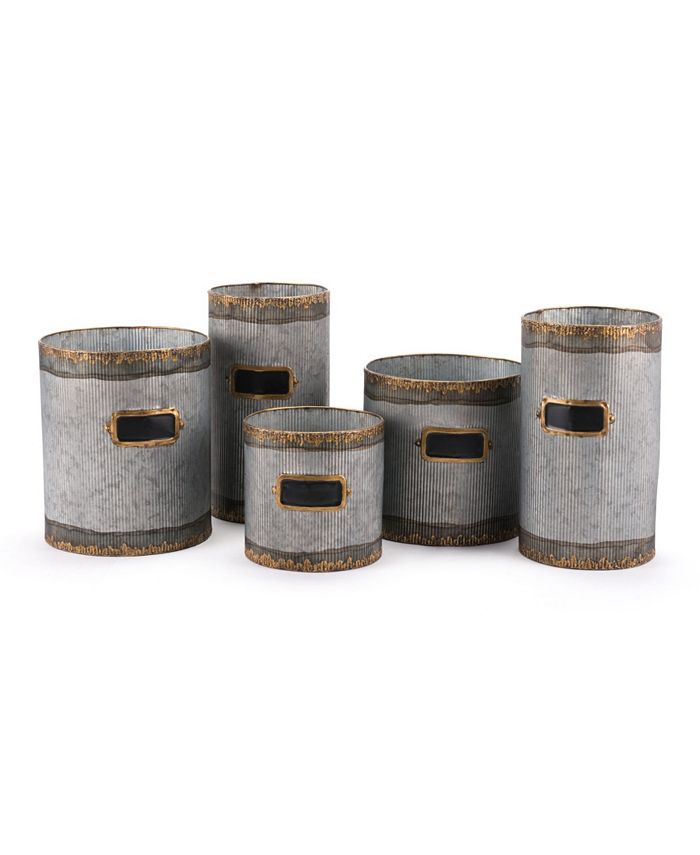 Zuo Latitas Planters, Set Of 5 - Macy's