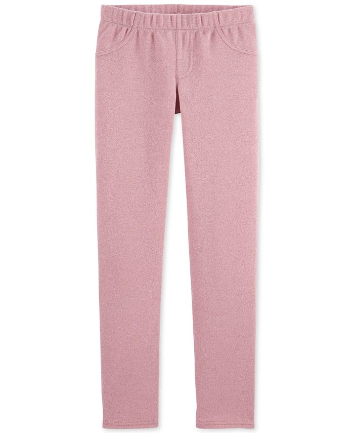 Carter's Little & Big Girls Faux-Pocket Leggings - Macy's