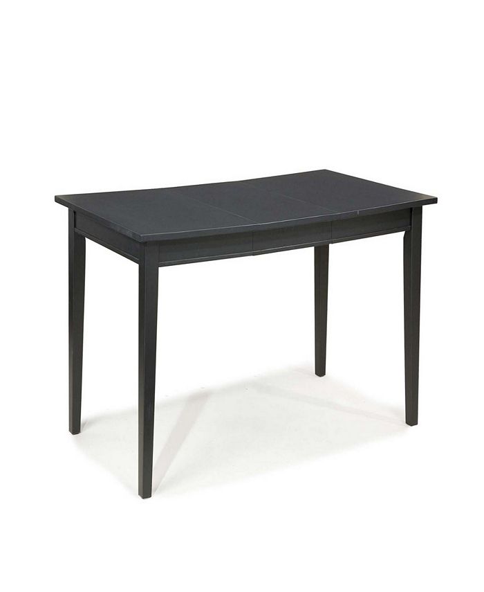 Home Styles Arts and Crafts Rectangular Dining Table Black Finish - Macy's