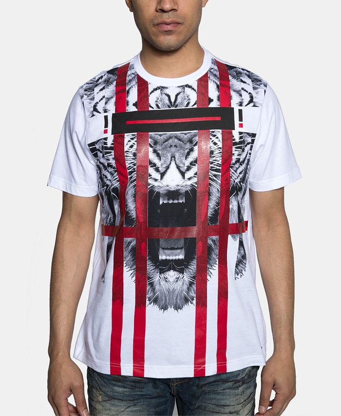 Sean John Men's Tiger Stripes T-Shirt - Macy's