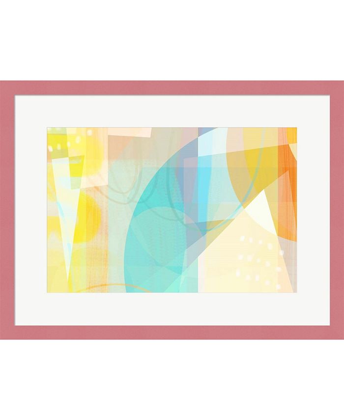 Metaverse After the Rain A by Delores Naskrent Framed Art - Macy's