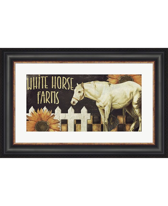 Metaverse Horse by Color Bakery Framed Art - Macy's