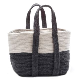 Farmhouse Square Braided Basket - Macy's