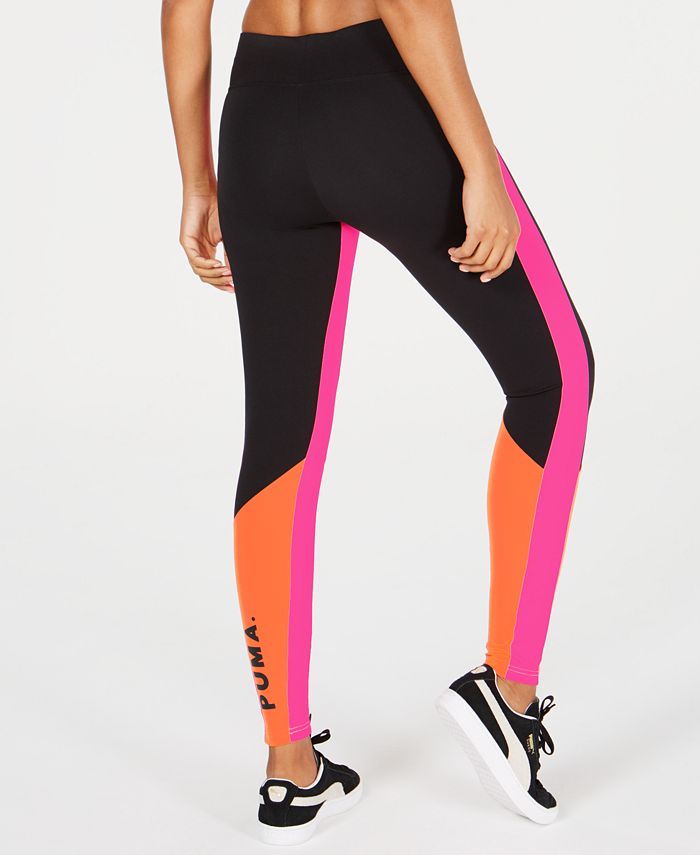 Puma Catch Me Colorblocked Leggings - Macy's