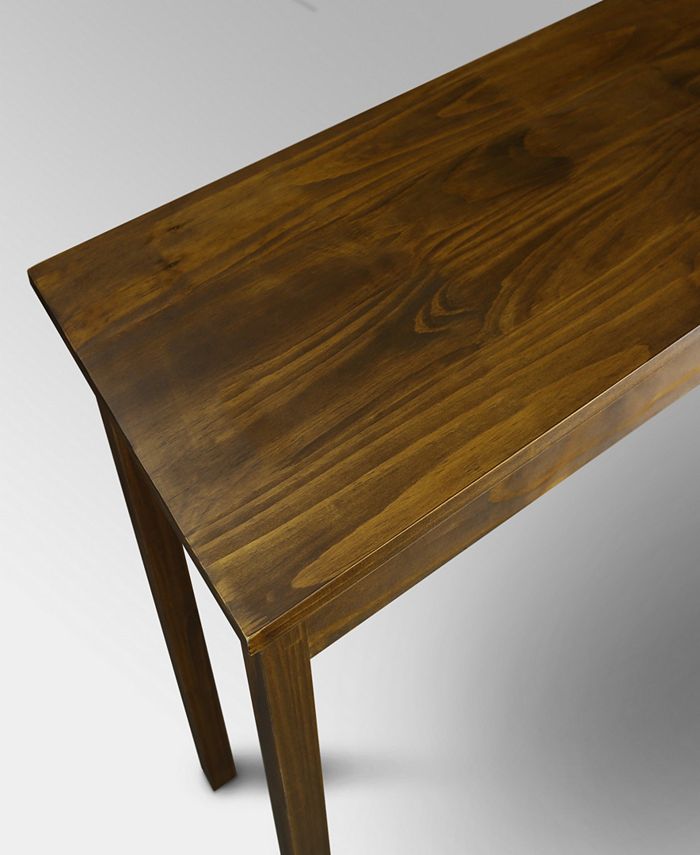 Yu Shan Kennedy Console Table with Concealed Drawer, Concealment ...