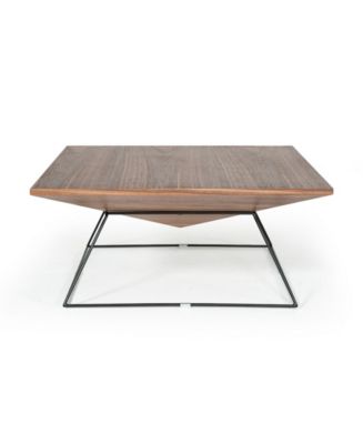 Modrest Gabriel Modern Square Coffee Table - Macy's