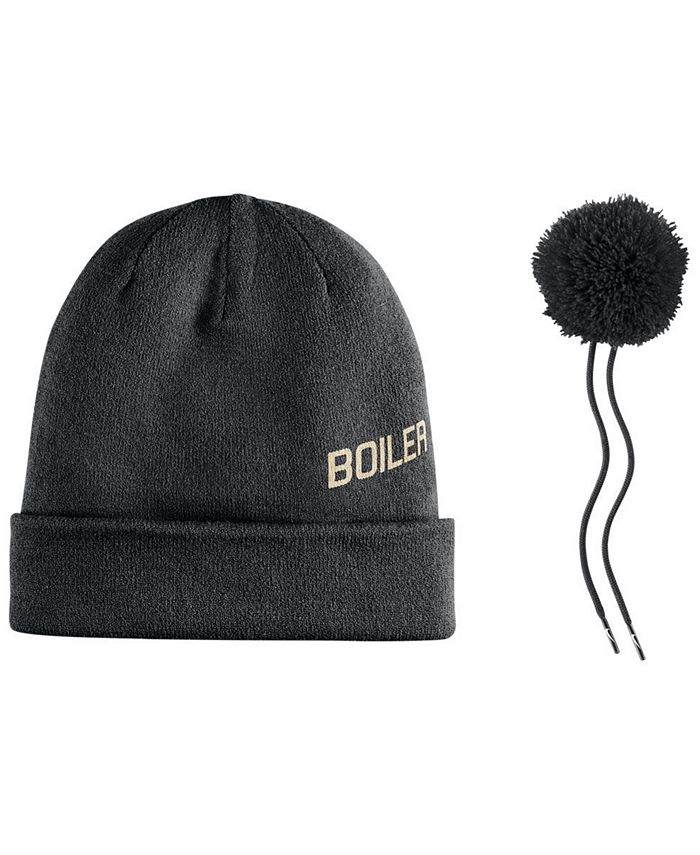 Nike Purdue Boilermakers Striped Beanie Knit Hat - Macy's