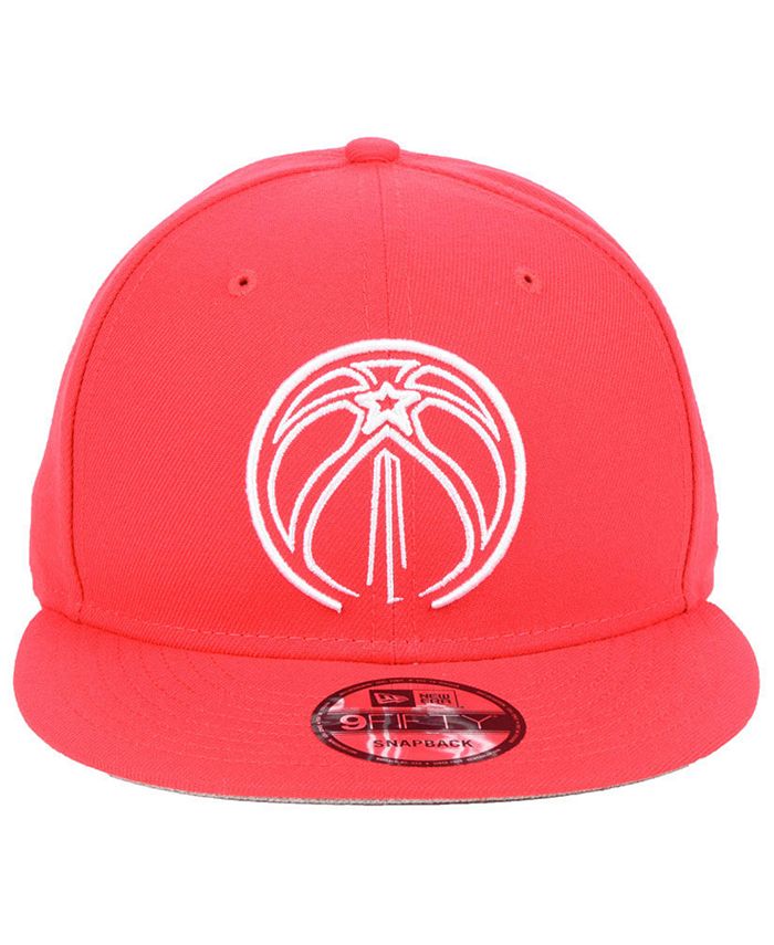 New Era Washington Wizards Logo Trace 9FIFTY Snapback Cap - Macy's