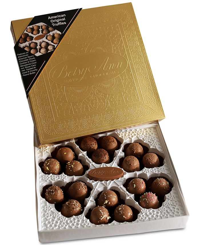 Betsy Ann Chocolates 19-Pc. Truffles Gift - Macy's