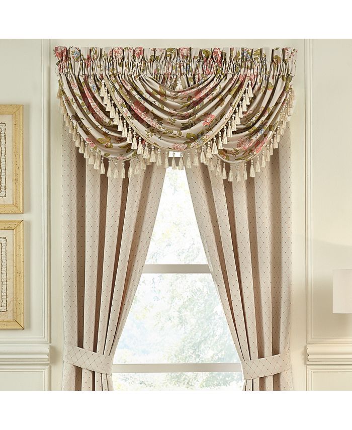 Croscill Carlotta Waterfall Window Valance - Macy's