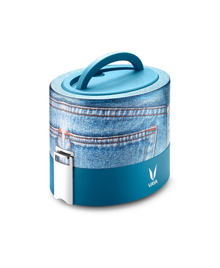 VAYA LLC Vaya Tyffyn 600 Denim Lunch Box without Bagmat - 20 oz - Macy's