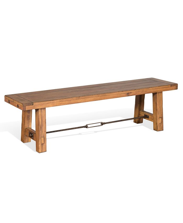 Sunny Designs Sierra Dry Leaf Bench - Macy's