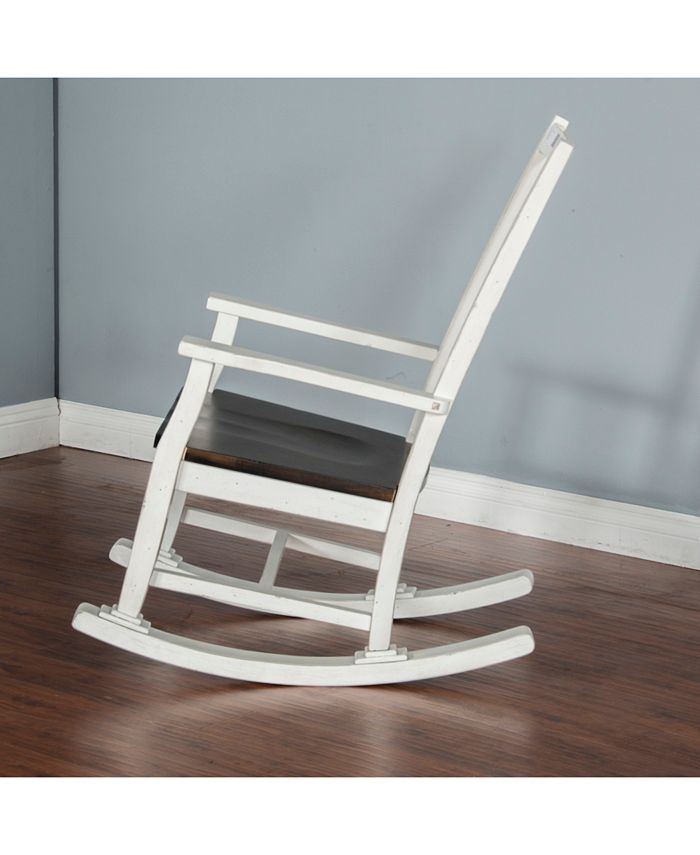 Sunny Designs Bourbon County French Country Slatback Rocker - Macy's