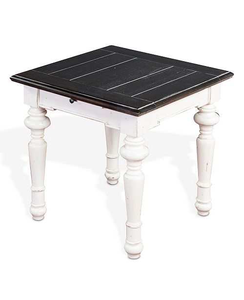 Sunny Designs European Cottage End Table & Reviews - Furniture - Macy's
