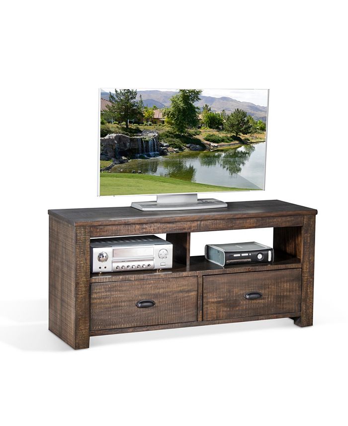 Sunny Designs Coleton 54" Tobacco Leaf TV Console - Macy's
