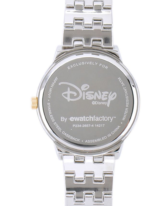 ewatchfactory Disney Ariel Women's Two Tone Silver and Gold Alloy Watch ...