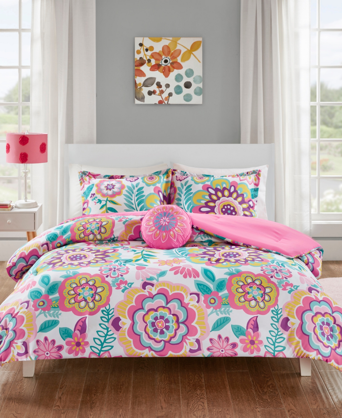 Click here for Intelligent Design Camille Floral 3-Pc. Comforter... prices