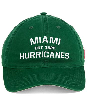 adidas Miami Hurricanes Stadium Performance Wordmark Adjustable ...