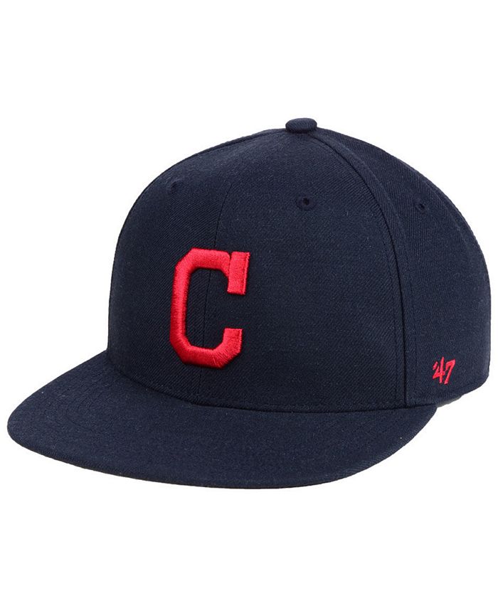 '47 Brand Boys' Cleveland Indians Basic Snapback Cap - Macy's