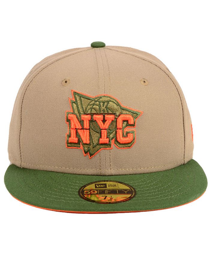 New Era New York Knicks Fall 2 Tone Combo 59FIFTY-FITTED Cap - Macy's