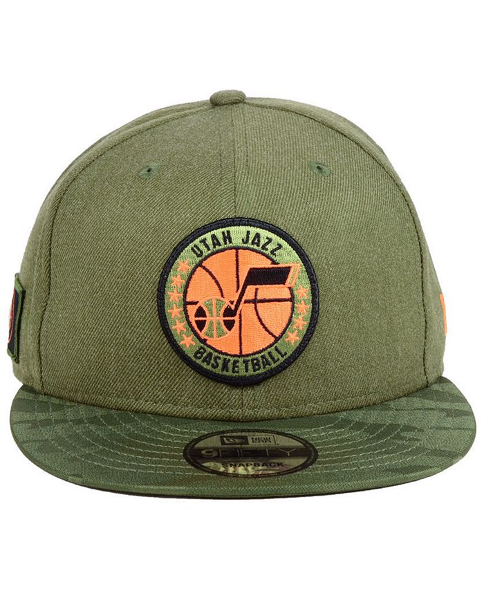 New Era Utah Jazz Tip Off 9FIFTY Snapback Cap - Macy's