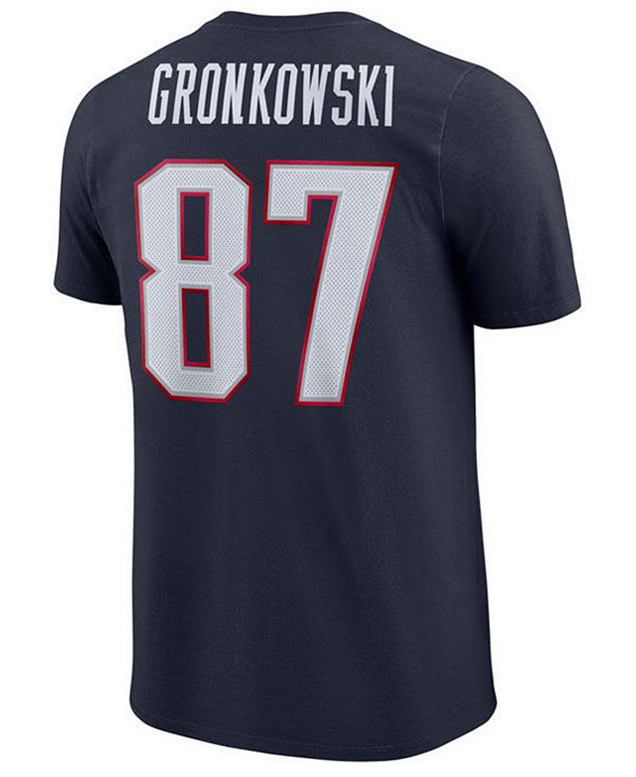 Nike Men's Rob Gronkowski New England Patriots Pride Name and Number ...