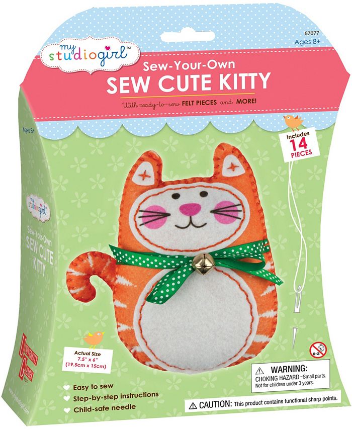 My Studio Girl Sew-Your-Own Sew Cute - Kitty - Macy's