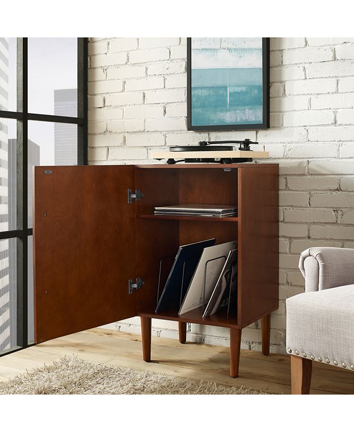 Crosley Electronics Everett Record Player Stand - Macy's