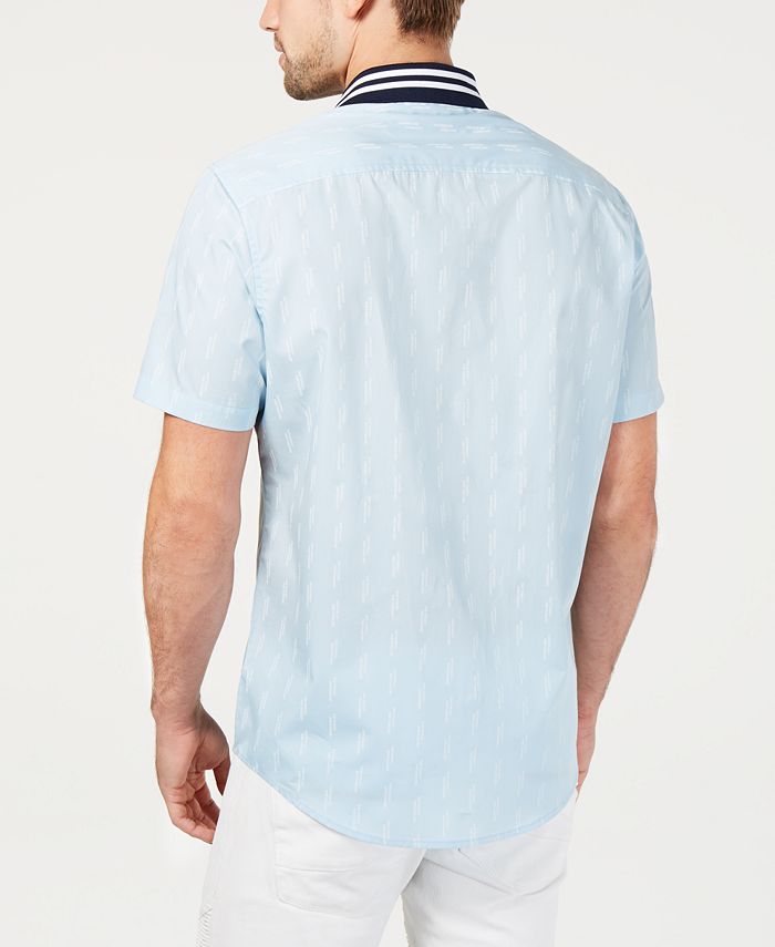 INC International Concepts I.N.C. Men's Text-Pattern Shirt, Created for ...