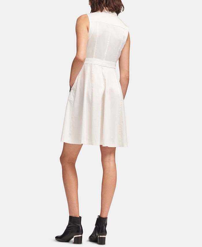 DKNY Zippered Utility Dress - Macy's