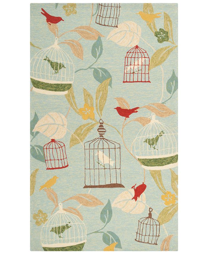 Surya Rain RAI-1128 Sage 9' x 12' Area Rug, Indoor/Outdoor - Macy's