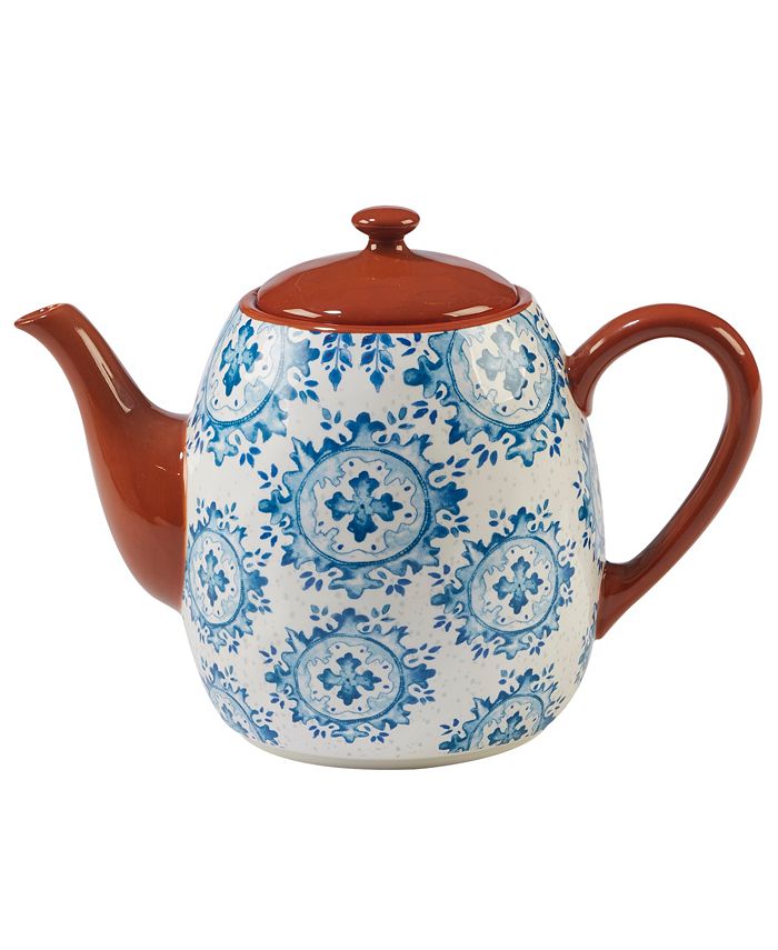 Certified International Porto Teapot - Macy's
