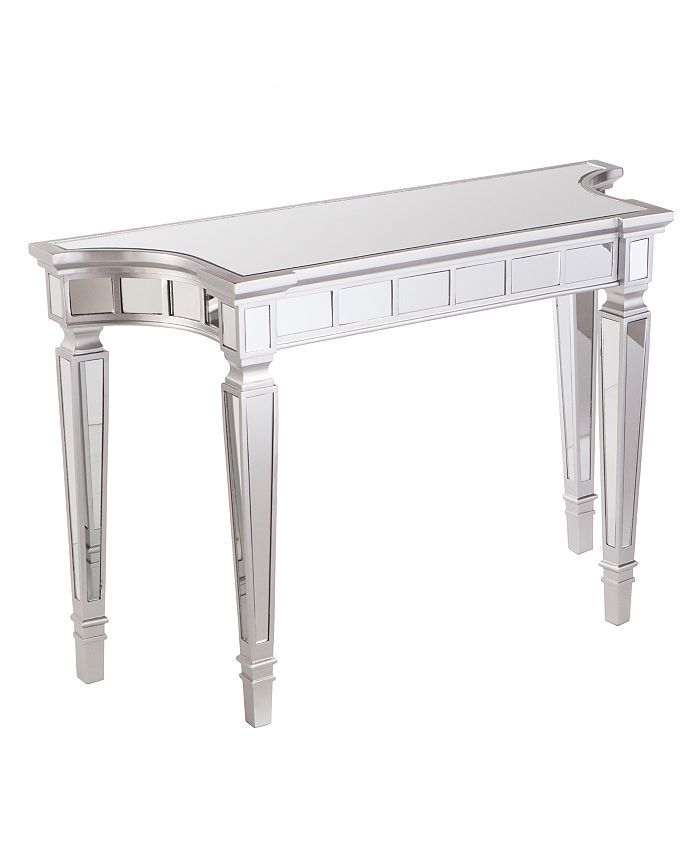 Southern Enterprises Smyth Glam Mirrored Console Table - Macy's