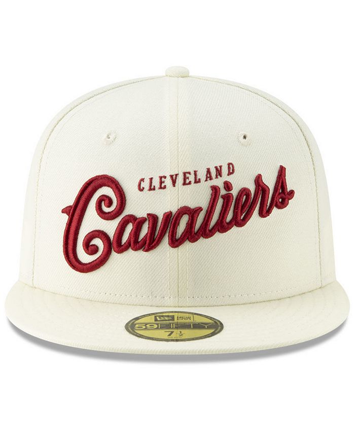 New Era Cleveland Cavaliers Jersey Script 59FIFTY-FITTED Cap - Macy's