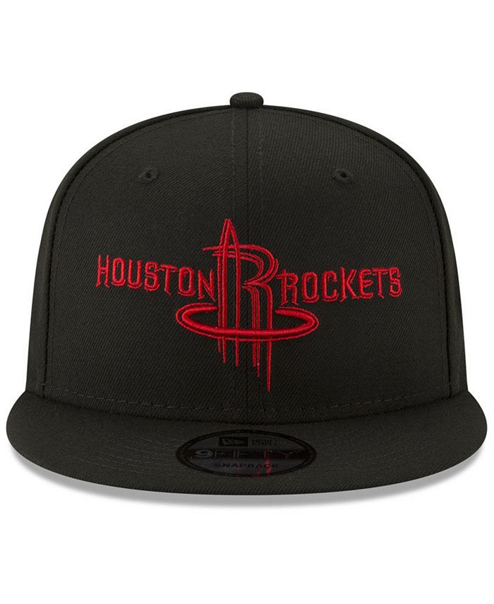 New Era Houston Rockets Logo Trace 9FIFTY Snapback Cap - Macy's
