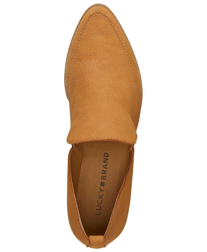 Lucky Brand Women's Mahzan Chop-out Pointed Toe Loafers - Macy's