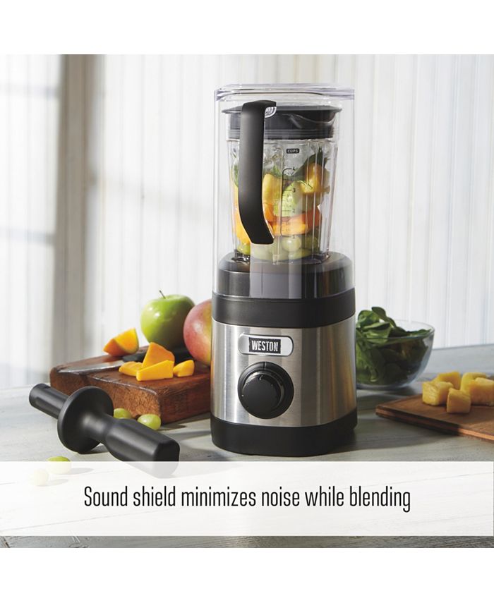 Hamilton Beach Weston Sound Shield Blender with To Go Jar - Macy's