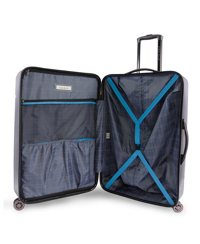 Perry Ellis Bauer Hardside Spinner Luggage Collection - Macy's